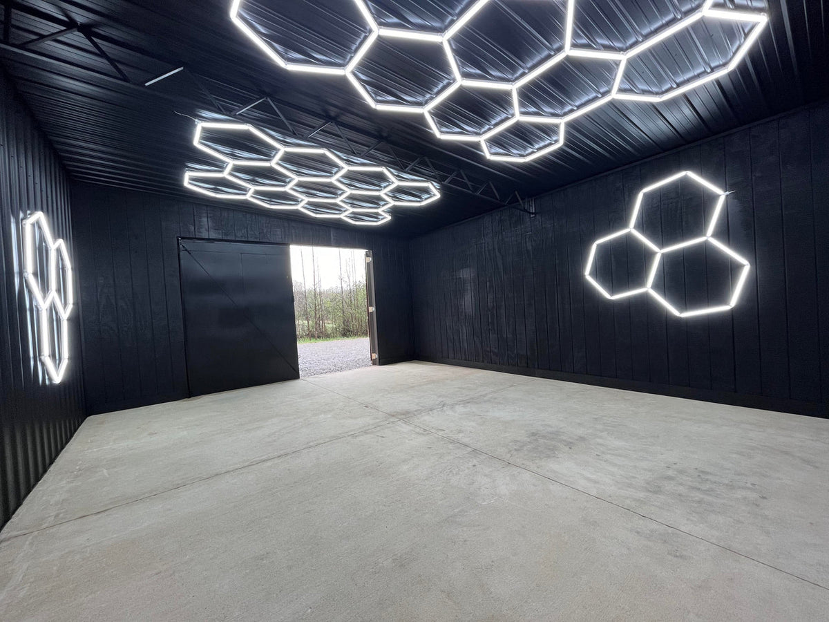 How to Install Hexagon Lights from Wall to Ceiling – Hyperlite
