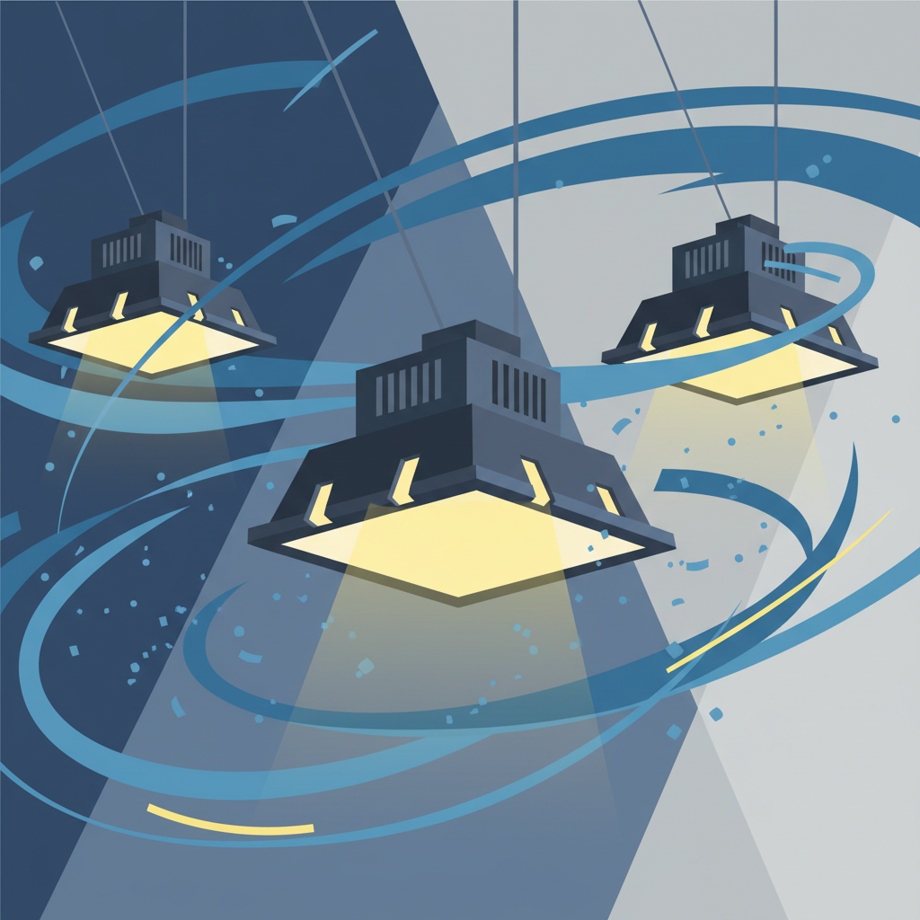 UFO vs. Linear: Reduce Dust & Cut Lighting Maintenance Costs – Hyperlite