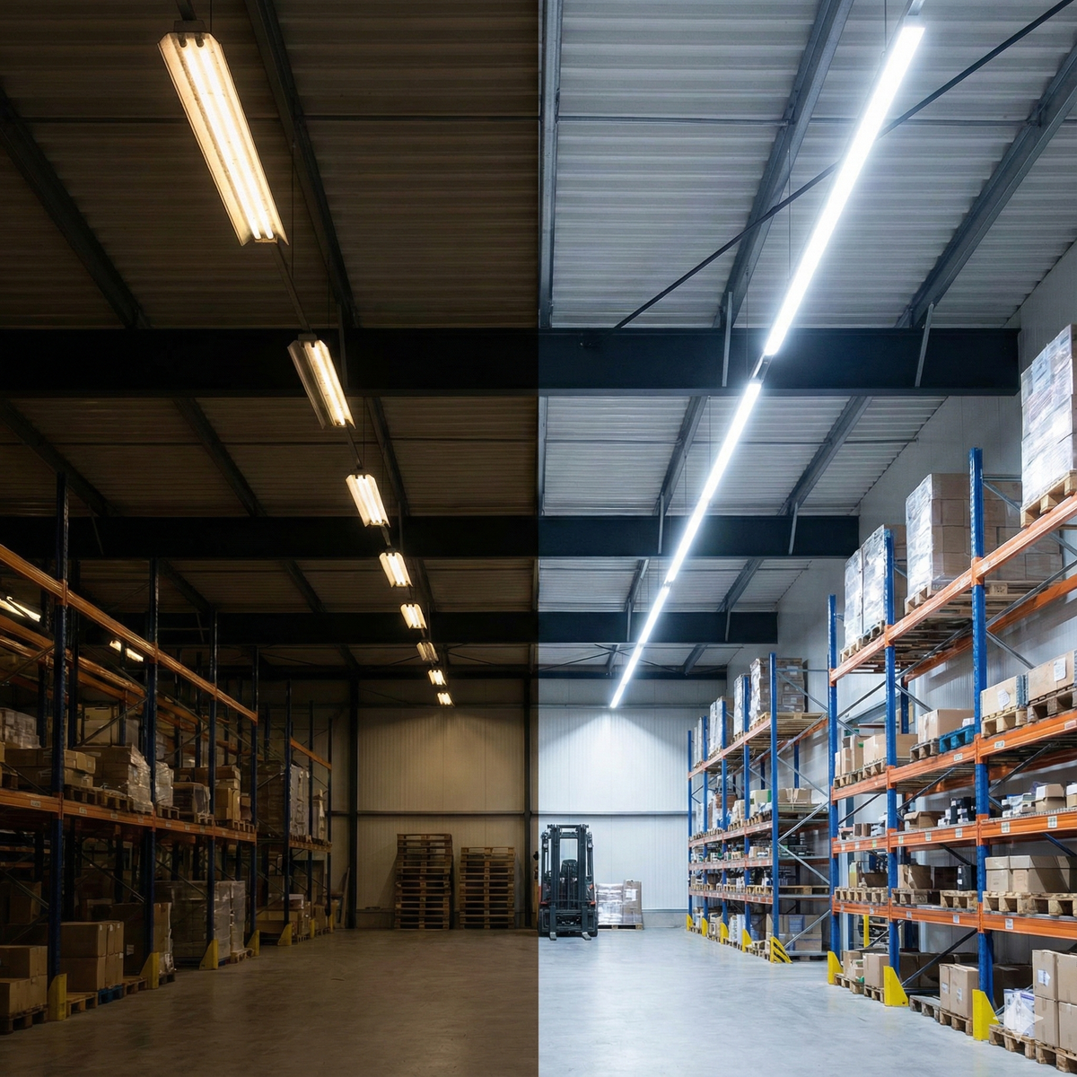 Aisle vs UFO High Bay: Wasted Light & Energy Costs – Hyperlite