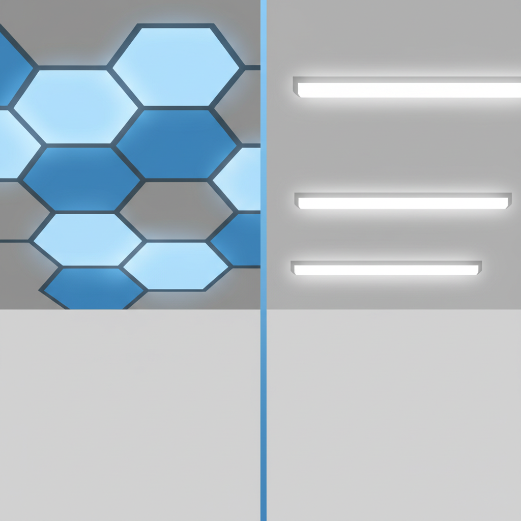 Hex Kit vs Linear Light Wiring & Installation Guide – Hyperlite
