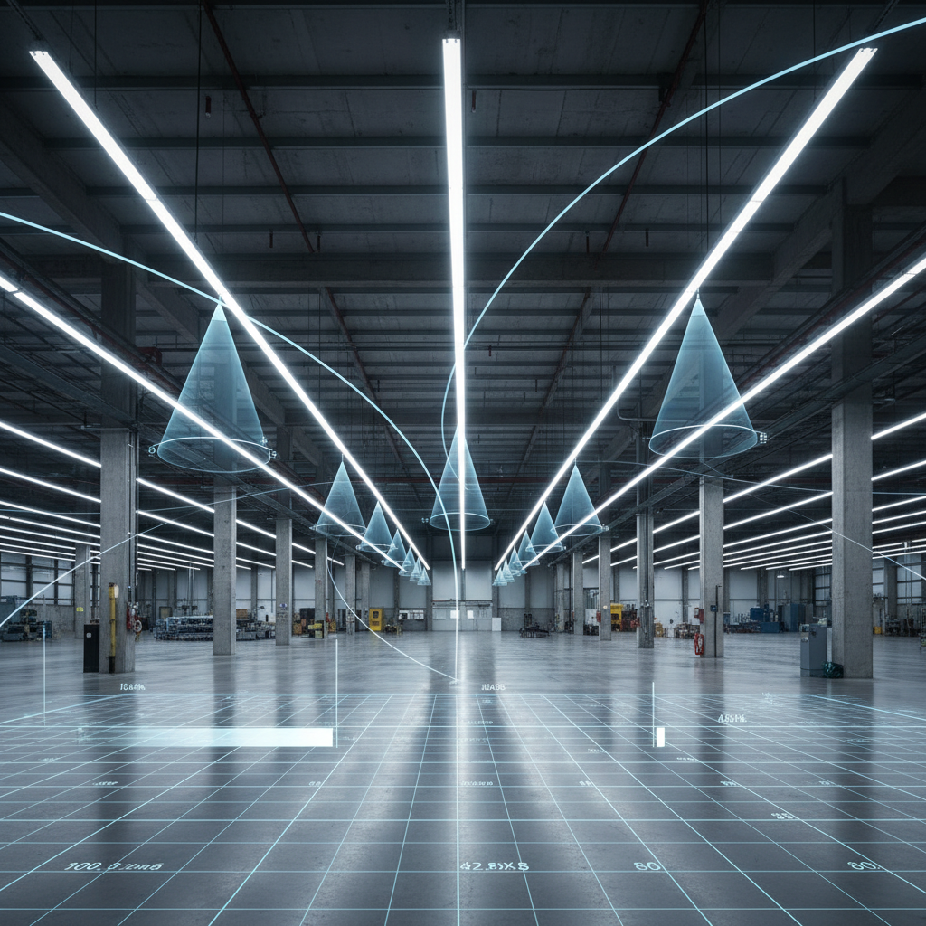 Using IES Data for Linear High Bay Layout | Hyperlite