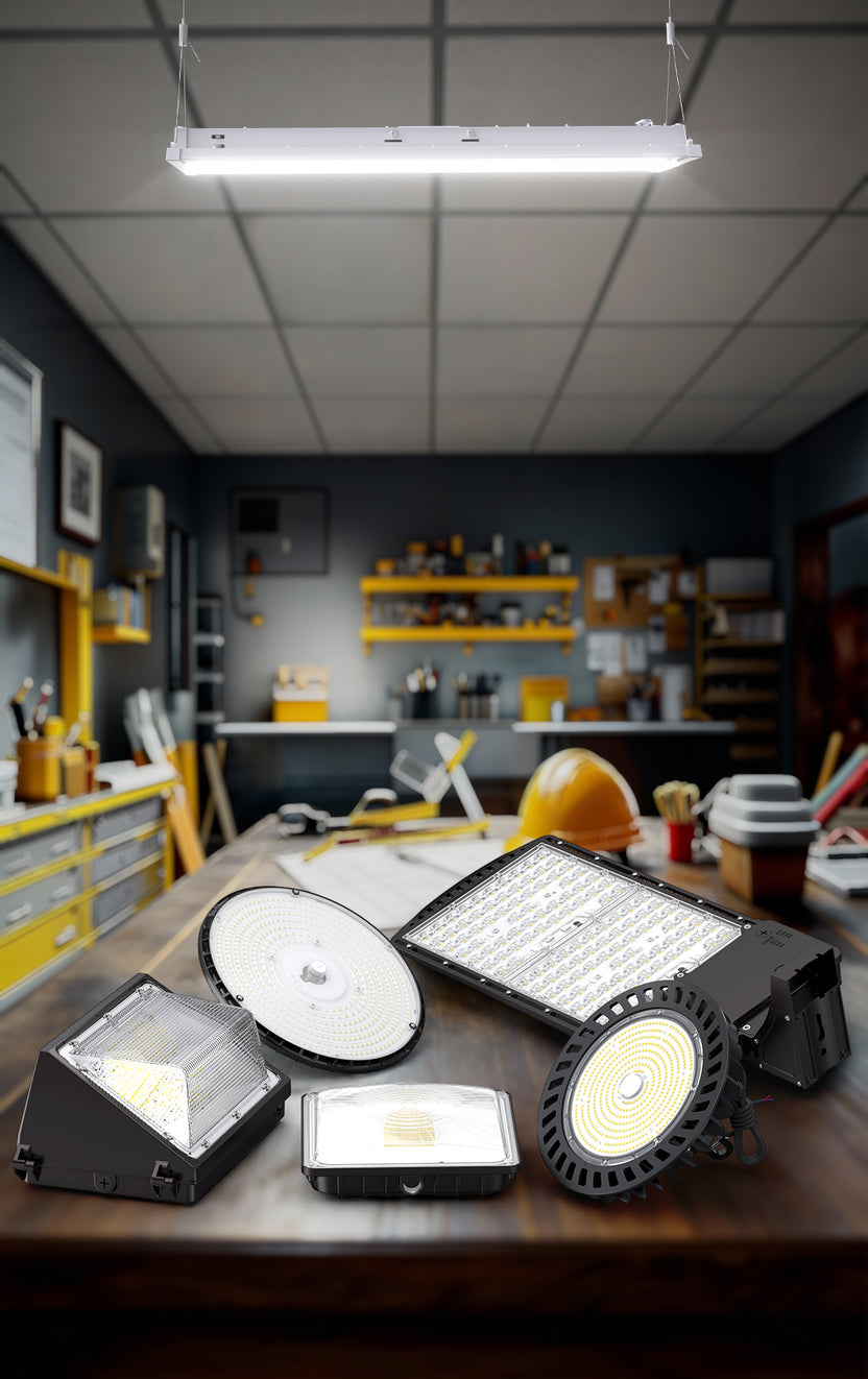 Hyperlite LED Garage Lights | Indoor & Outdoor Lighting