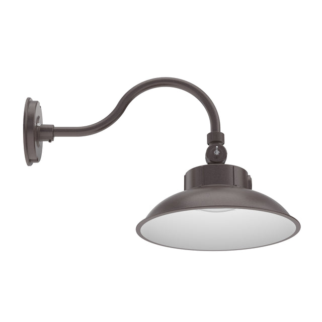 Hyperlite LED Gooseneck Barn Light | Outdoor Lighting | Bronze