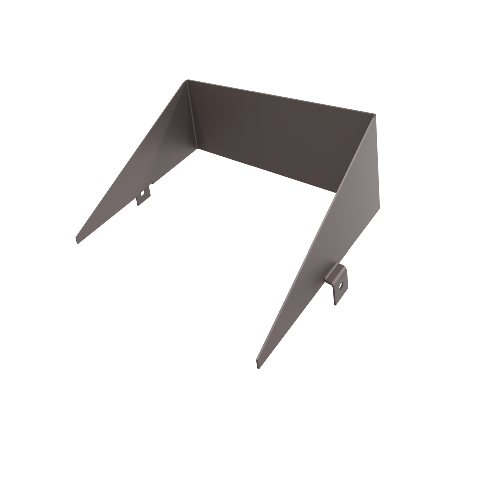 Hyperlite Wall Pack Lights Half Glare Shield | Reduce Glare!