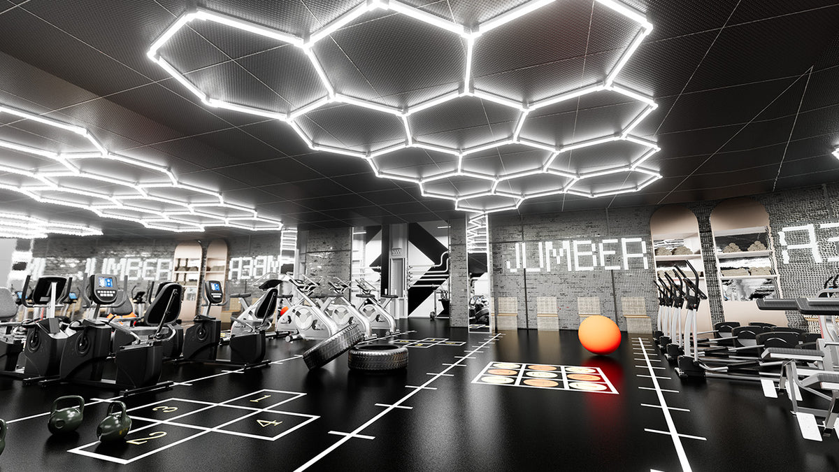 Hyperlite Hexagon Garage Lights Gen 2: Super Bright & Easy Install