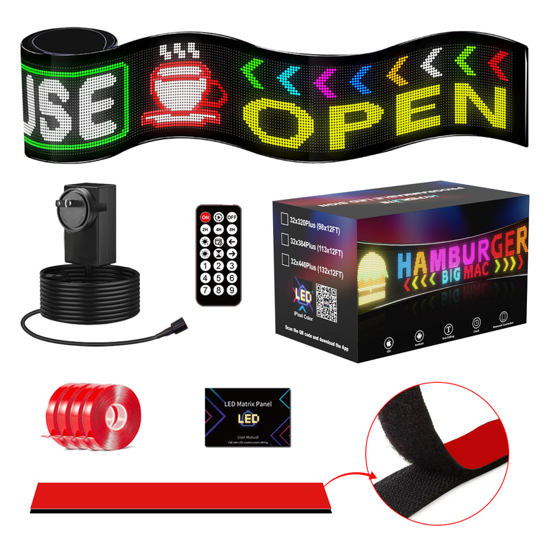 Programmable LED Sign | Bendable Creative Display – Hyperlite