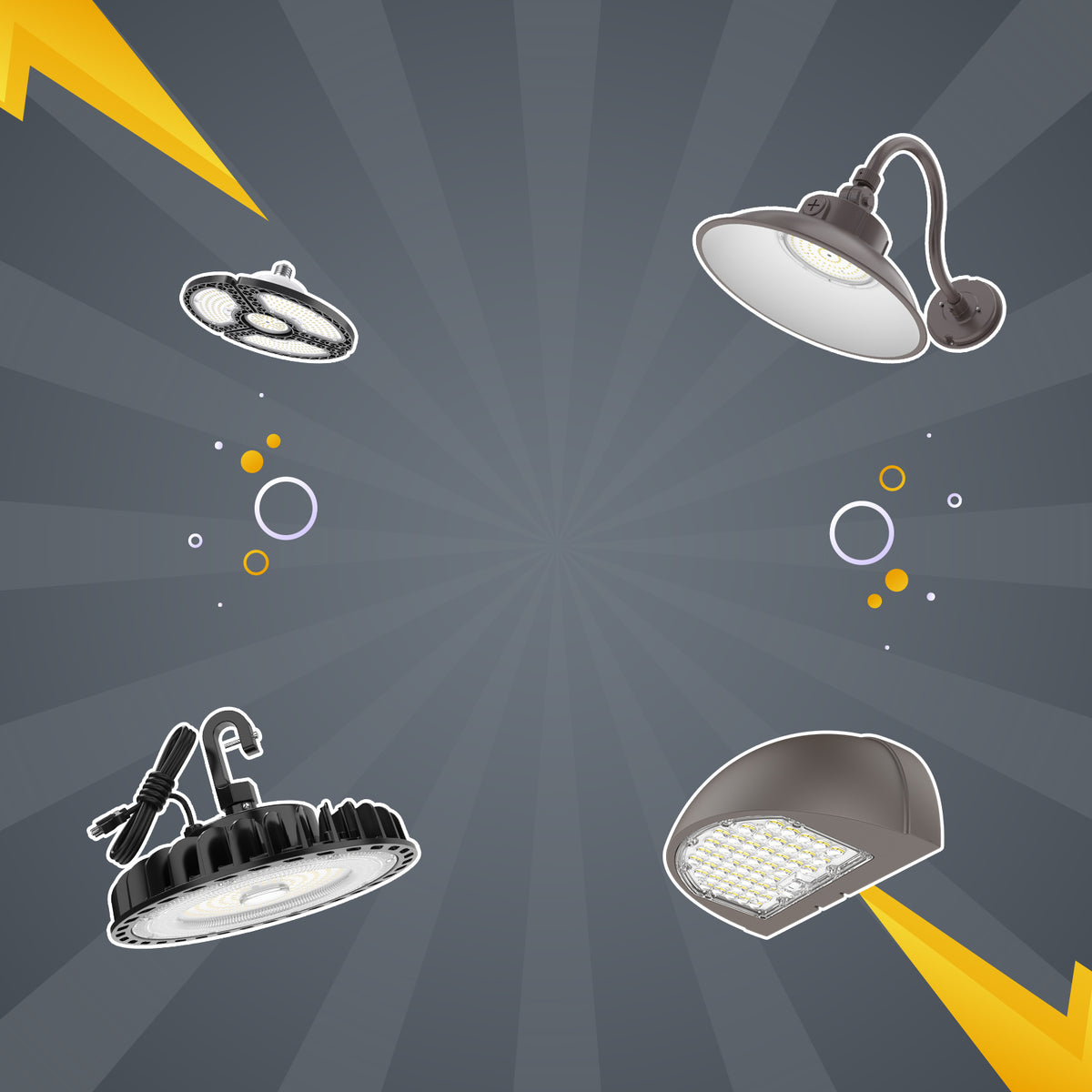 Hyperlite LED | Best Shop Lights | Indoor & Outdoor LED Lighting