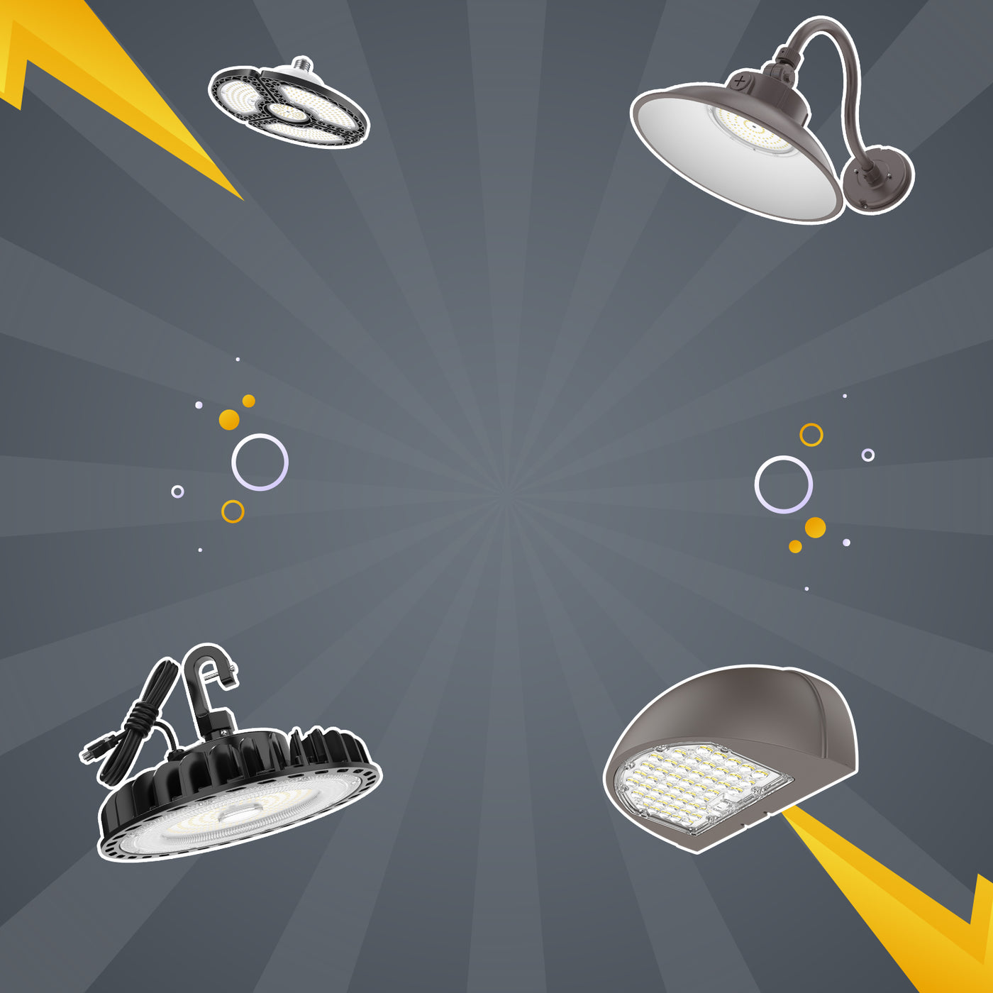 Hyperlite LED | Best Shop Lights | Indoor & Outdoor LED Lighting