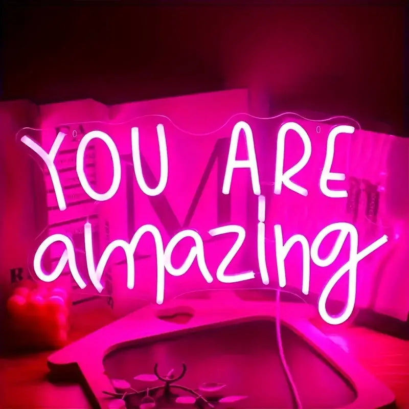 Amazing Neon Sign | Pink LED Light | Decor – Hyperlite