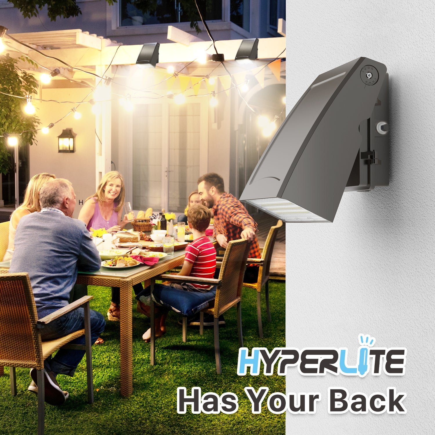 LED Wall Pack Light - Wall E series - Wall pack fixtures - Photocell ...